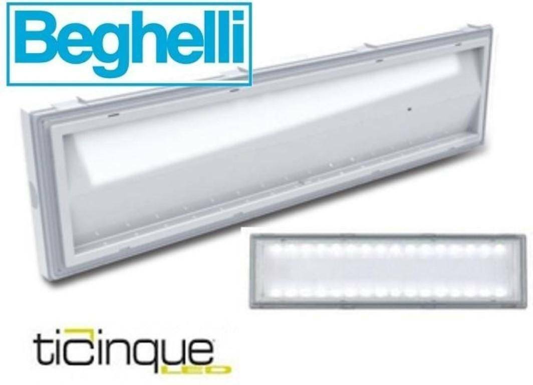 BEGHELLI BEGHELLI PLAFONIERA D'EMERGENZA 18W LED 8584