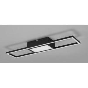 TRIO LIGHTING Plafoniera led Trio Lighting Rigido 22W 2700/6000K nero ...