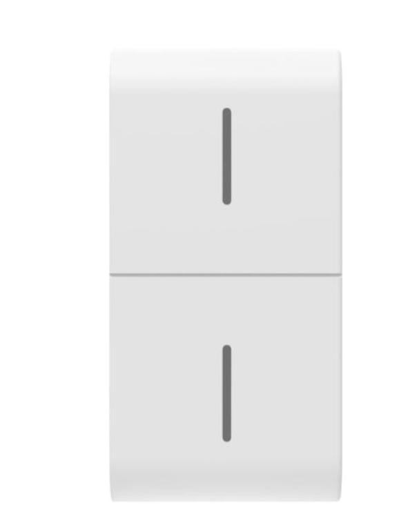 GEWISS Tasto intercambiabile Gewiss Chorusmart per pulsantiera connessa bianco satinato - GW15819