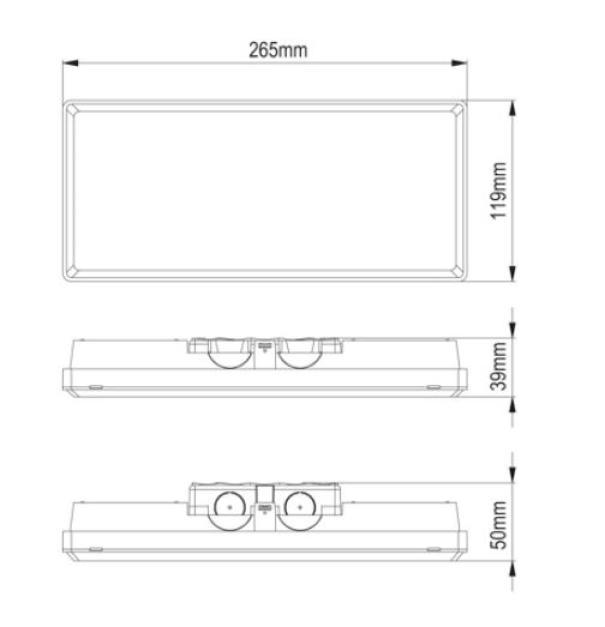 BEGHELLI Lampada emergenza Beghelli Pratica Modula 300 IP65 SE RM - 18640