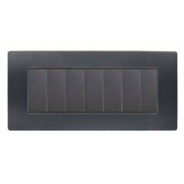 SIMON URMET SIMON URMET FLEXA NEA PLACCA 7 POSTI COLORE ANTRACITE 11807.AN