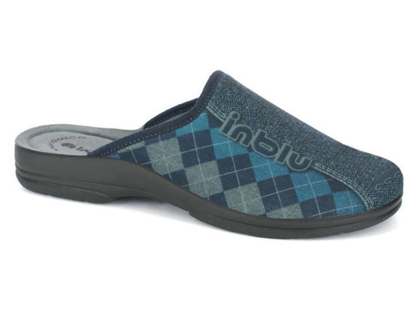 Pantofole Inblu PO 73. Uomo, Grigio