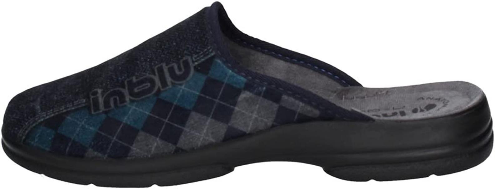 Pantofole Inblu PO 73. Uomo, Blu